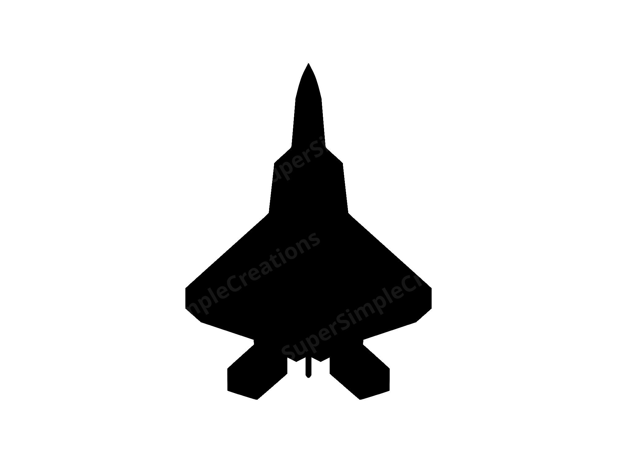 F-22 Raptor Silhouette | Clipart | Warbird Svg| Fighter Plane Svg ...