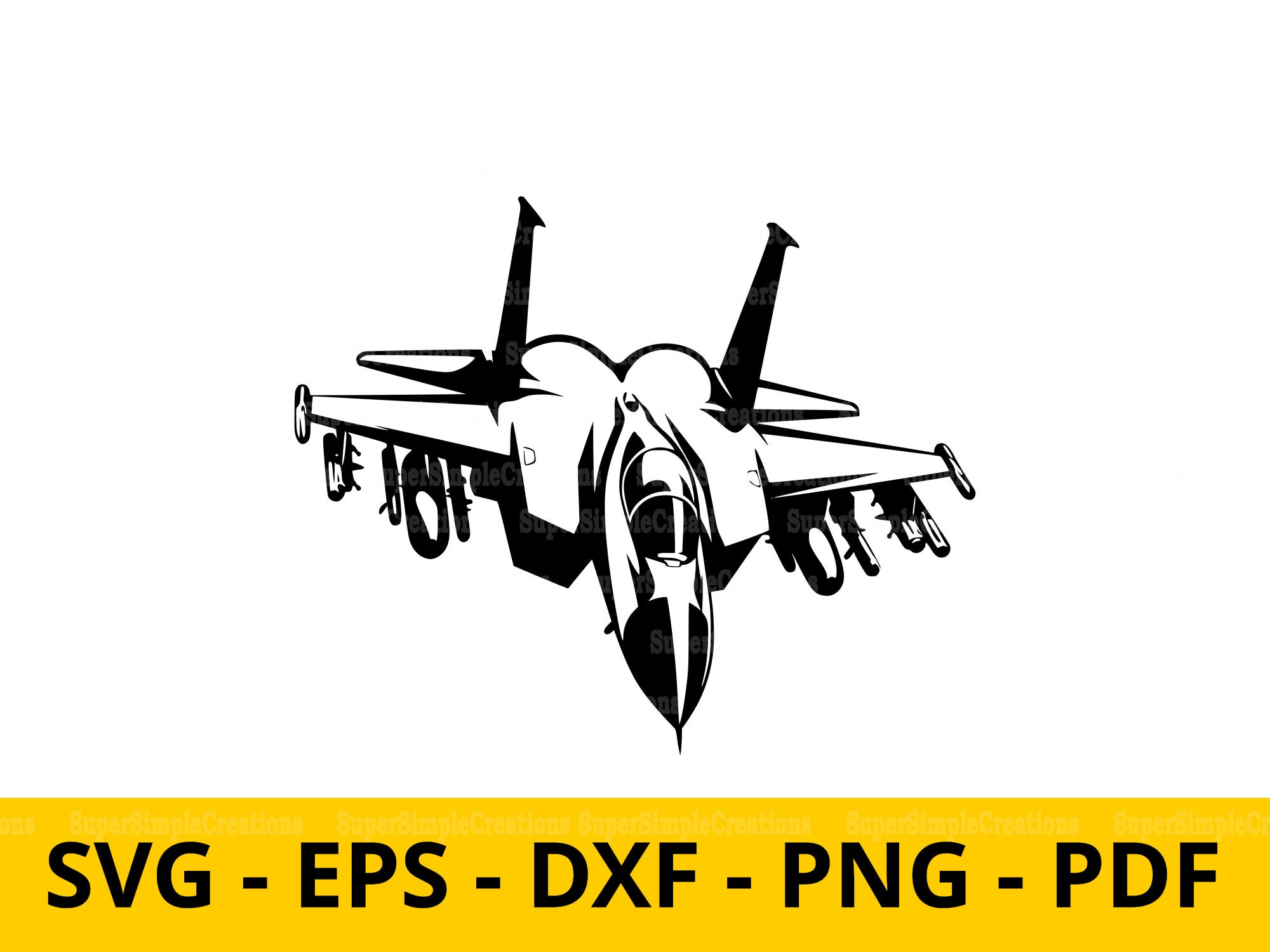 F-15 Eagle | Clipart | Warbird Svg| Fighter Plane Svg | Plane | Digital ...