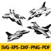 F-16 Fighting Falcon Bundle Svg | Warbird Svg| Vector Image | Clipart ...