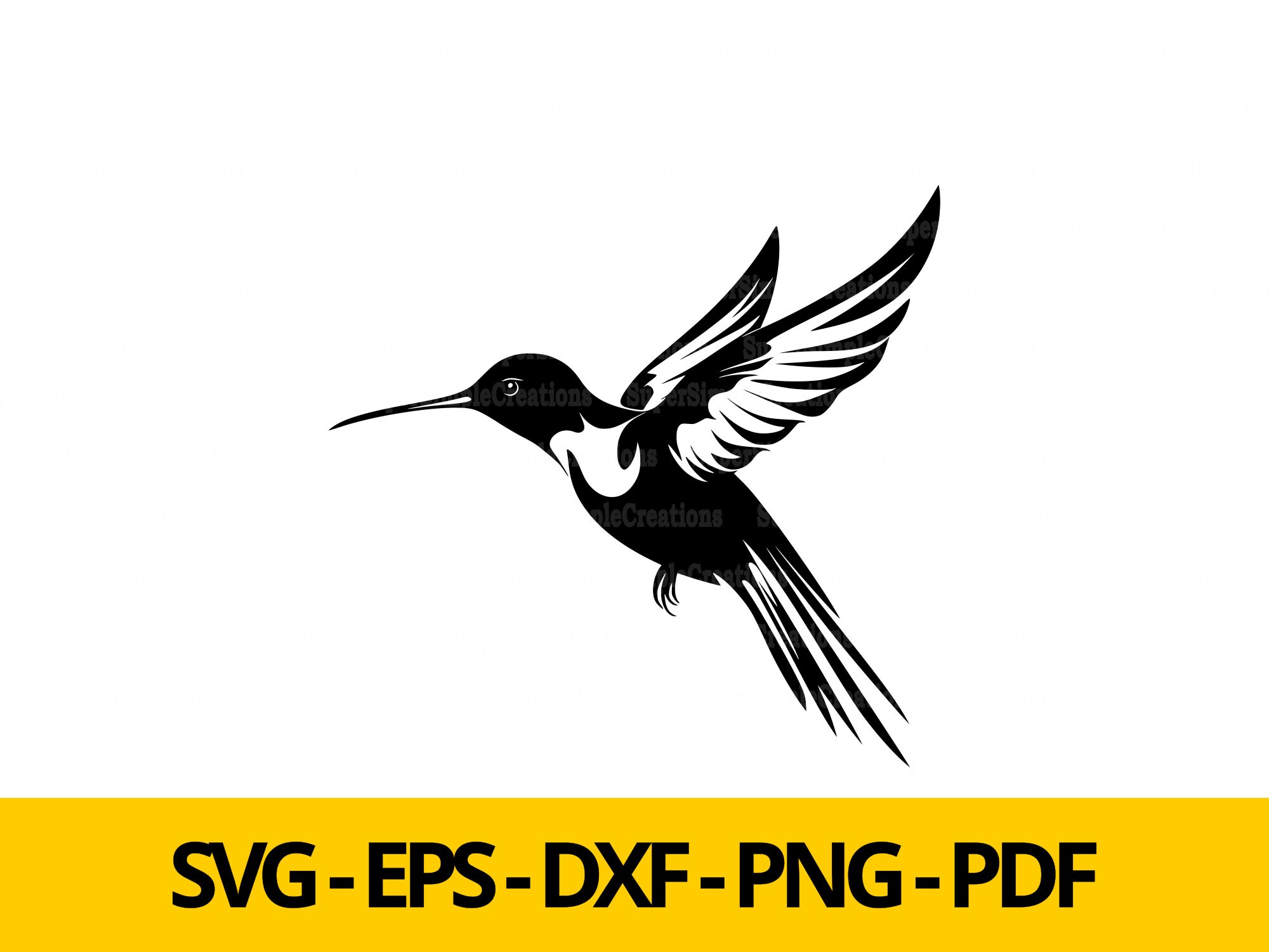 Hummingbirds Svg - Hummer Bird Comercial Use Clipart Animal Art Digital ...