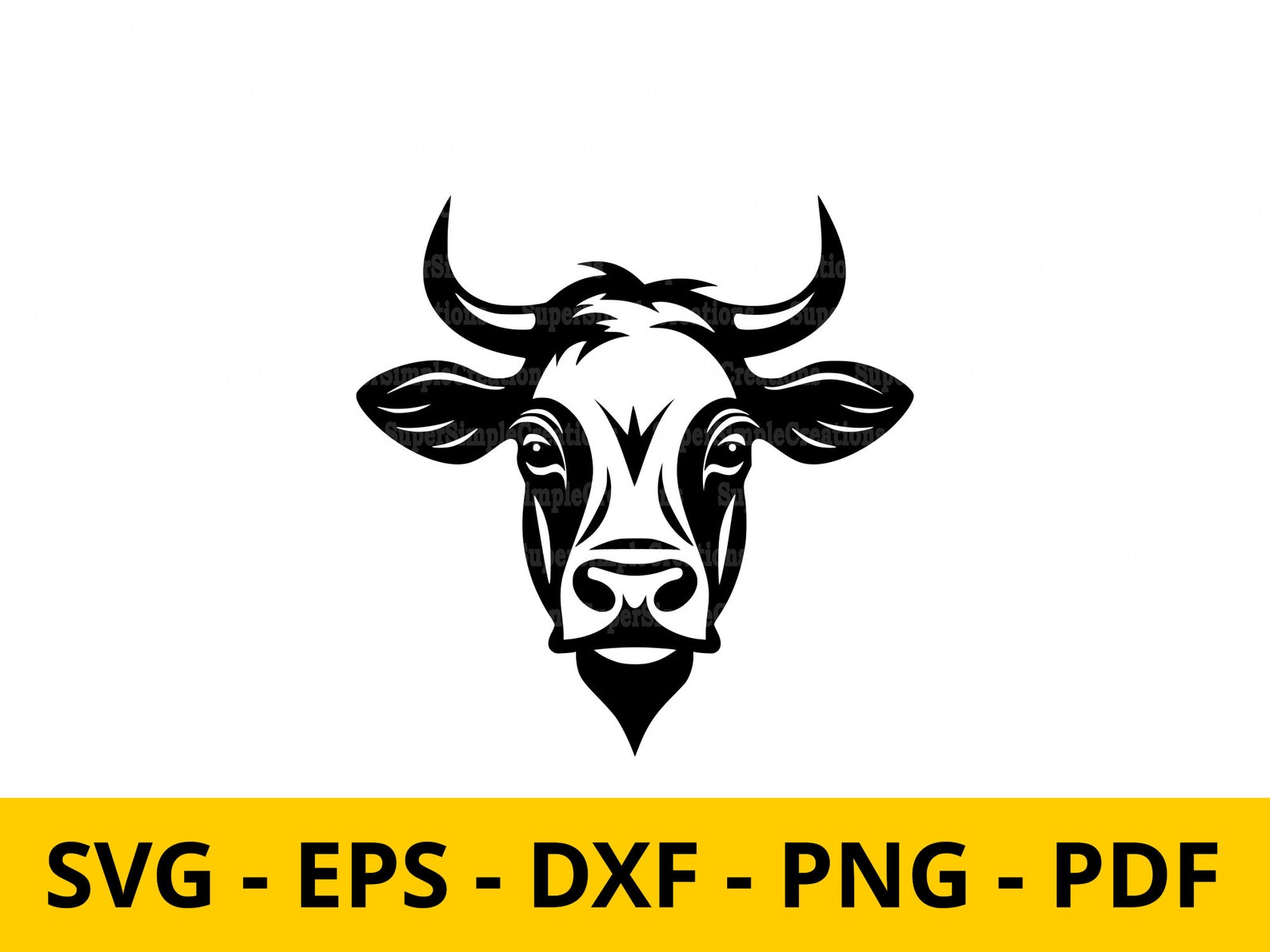 Cow Bundle Svg - Cow Laser Engraving Art Vector File Clipart Art ...