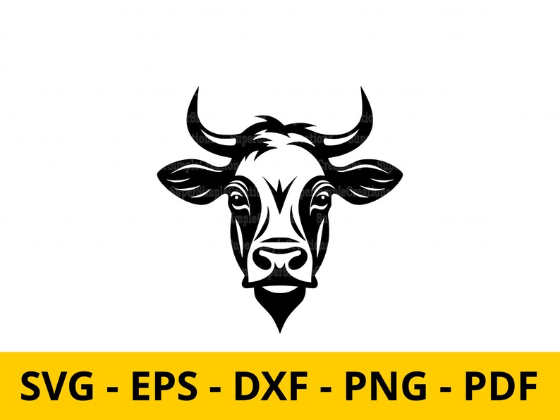 Cow Bundle Svg - Cow Laser Engraving Art Vector File Clipart Art ...