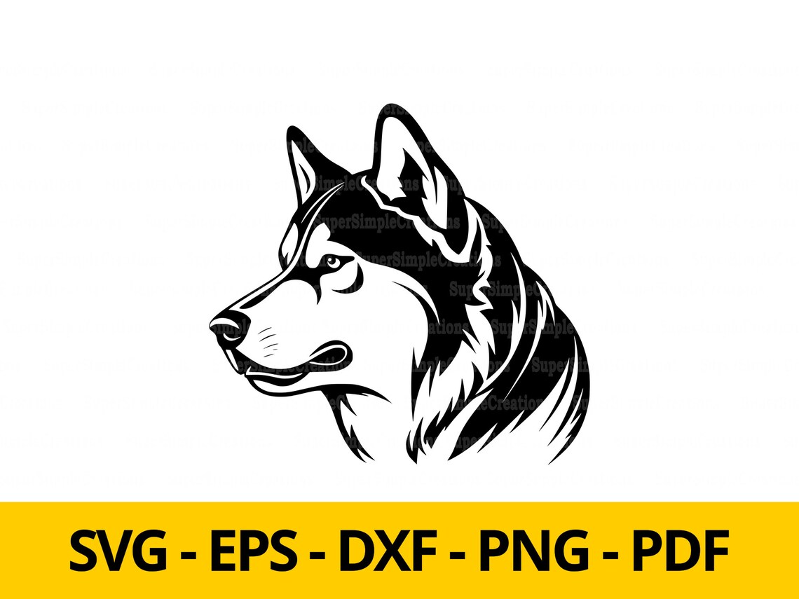 Husky Dog SVG Pack: Ideal for Dog Moms & Husky Owners! Perfect for T ...