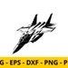 F-15 Eagle | Clipart | Warbird Svg| Fighter Plane Svg | Plane | Digital ...