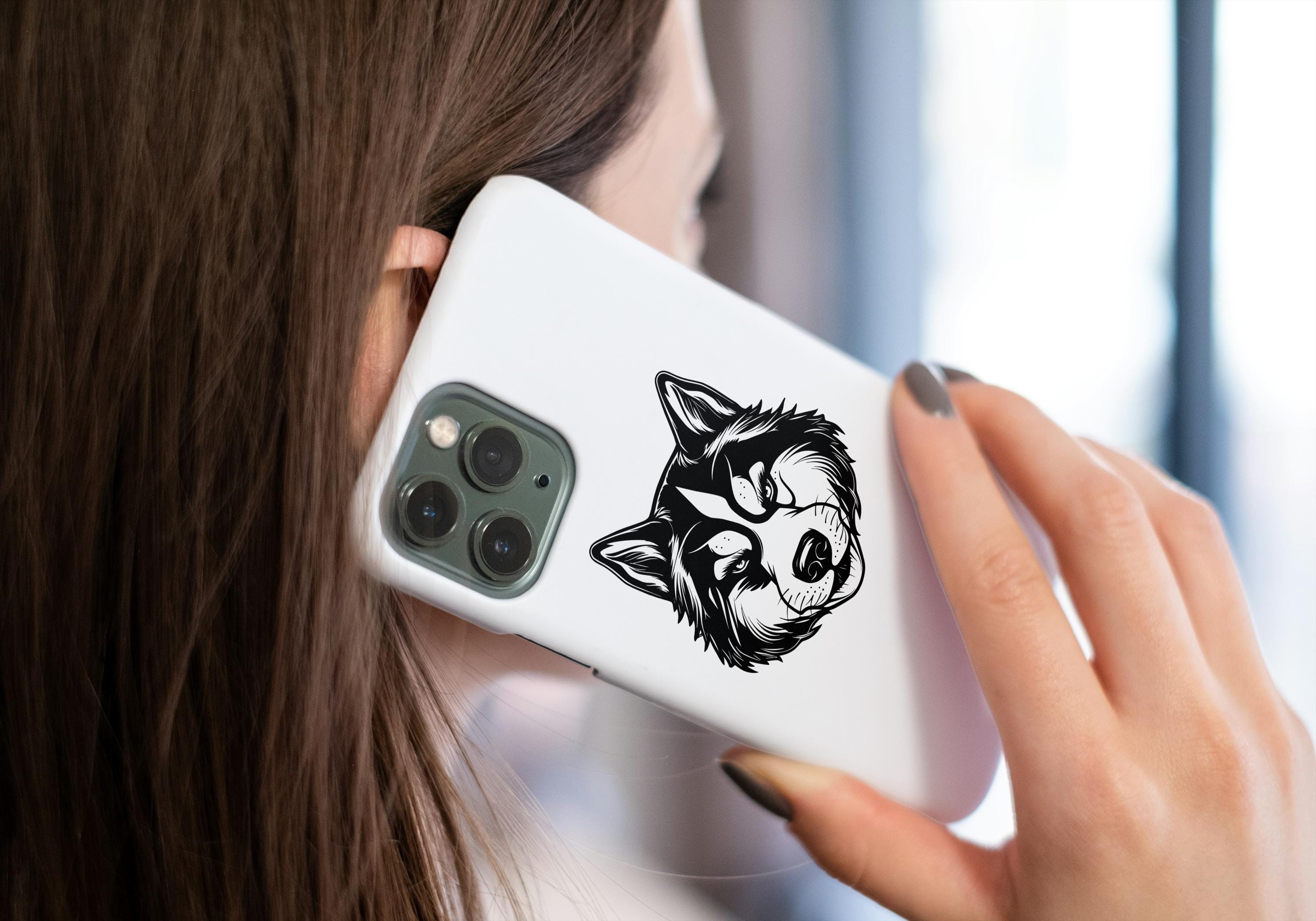 Angry Husky Dog SVG Free Comercial Use Clipart Digital Download T-shirt ...