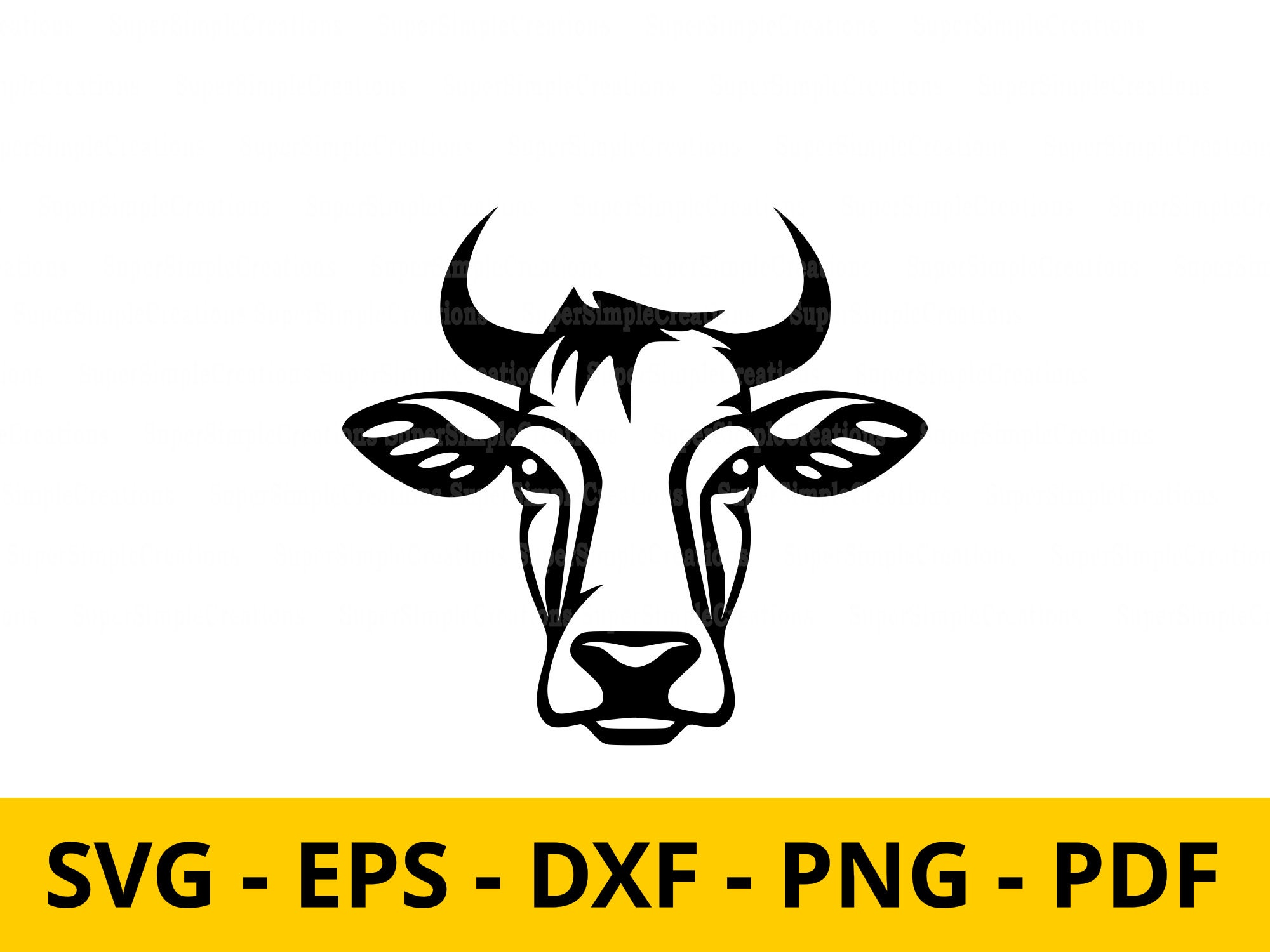 Cow Bundle Svg - Cow Laser Engraving Art Vector File Clipart Art ...