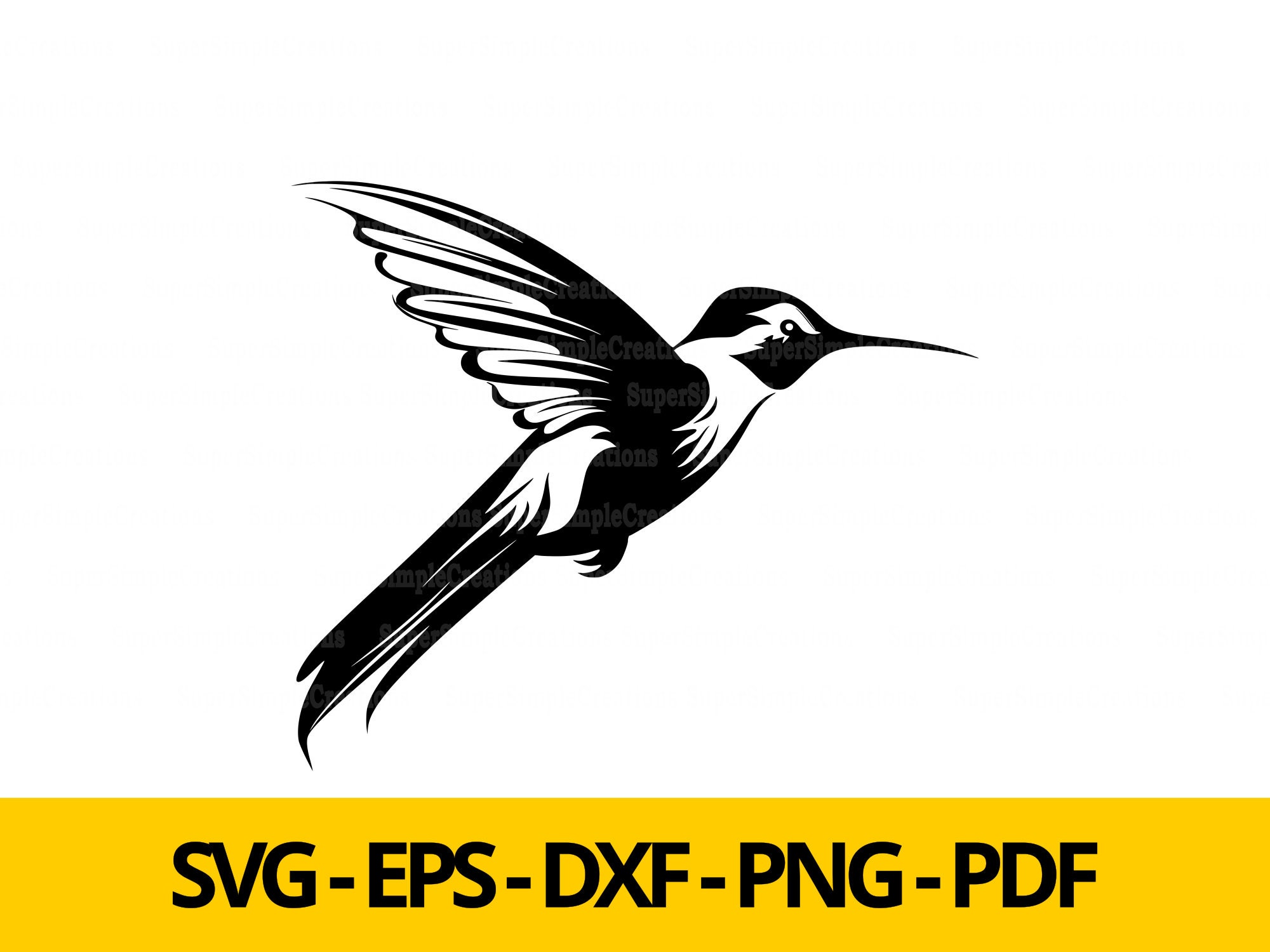 Hummingbirds Svg - Hummer Bird Comercial Use Clipart Animal Art Digital ...