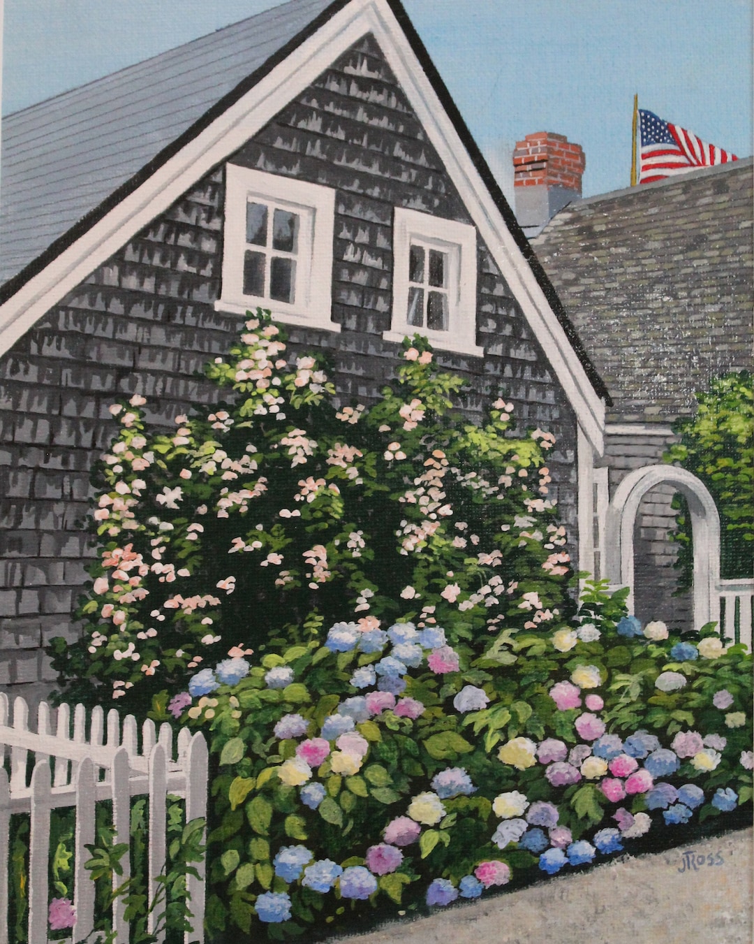 Hydrangea House - Etsy