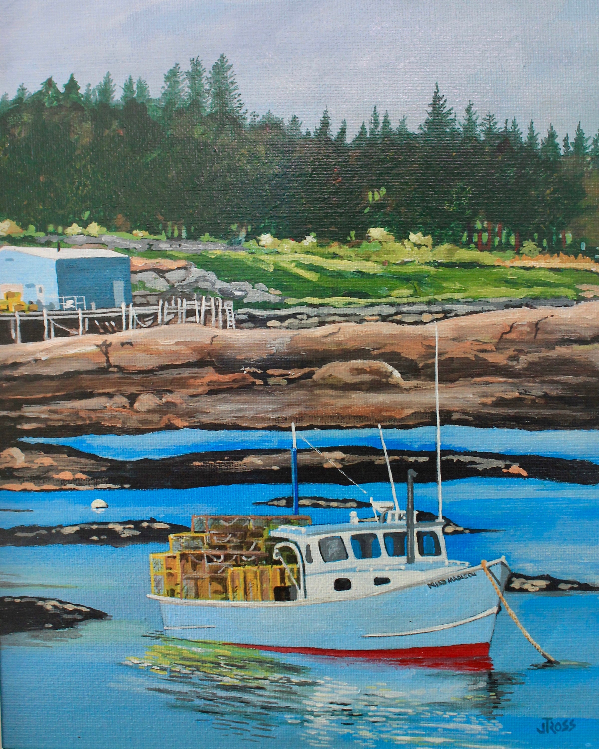 Miss Madison - Lobster Boat - Etsy