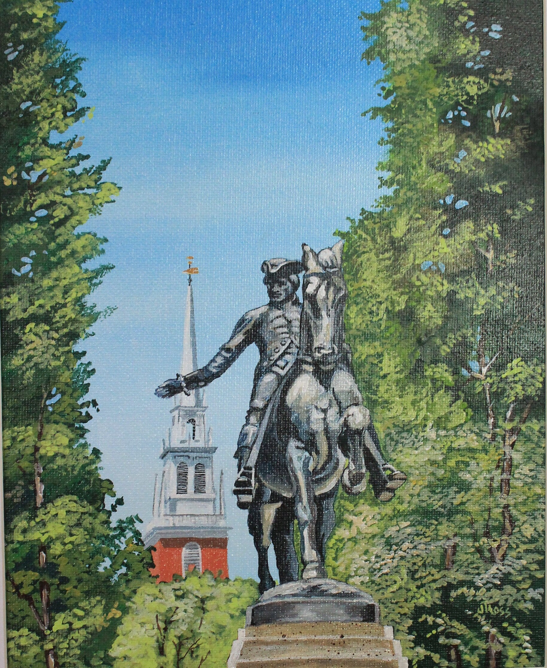 Paul Revere Statue