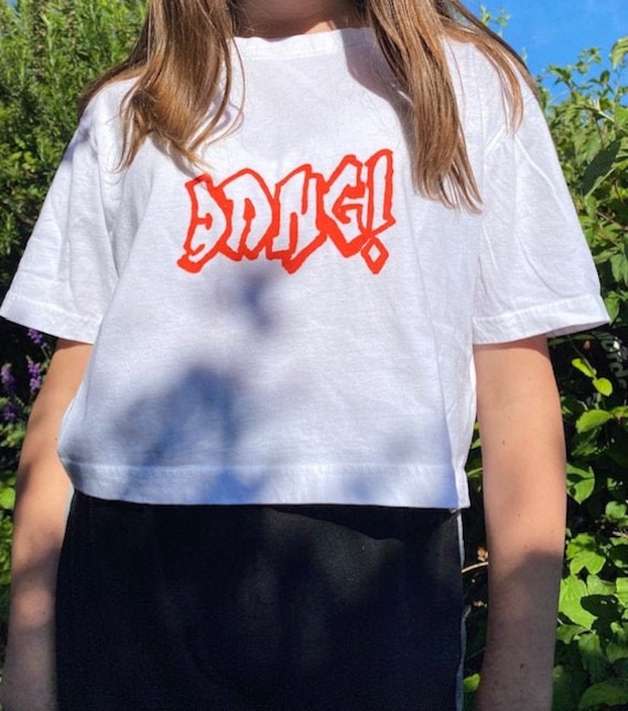 Screen-printed 'DANG' T-shirt | Etsy