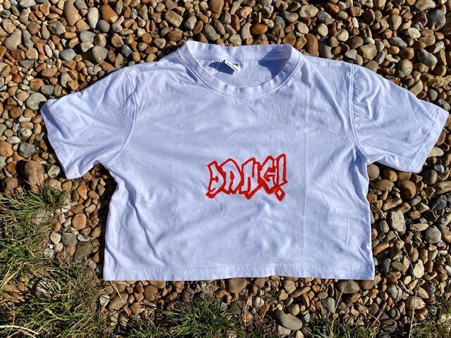 Screen-printed 'DANG!' T-shirt - Etsy