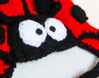 Lady Bug Hat Baby Cap Newborn Hat Baby Shower Gift - Etsy