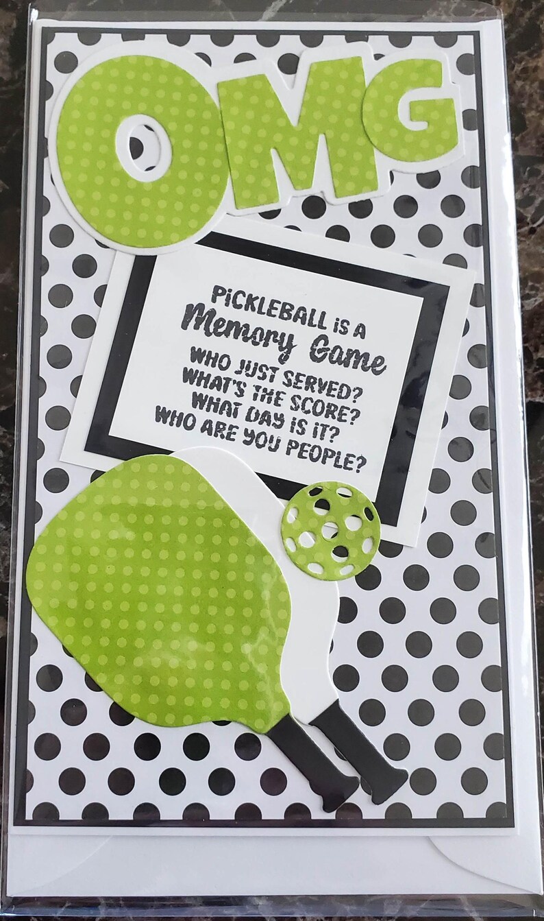 Handmade - Pickleball - All Occasion Cards - Blank Inside - Etsy