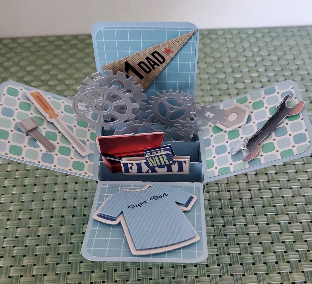 Handmade - Pop up - Fathers Day Cards - Etsy