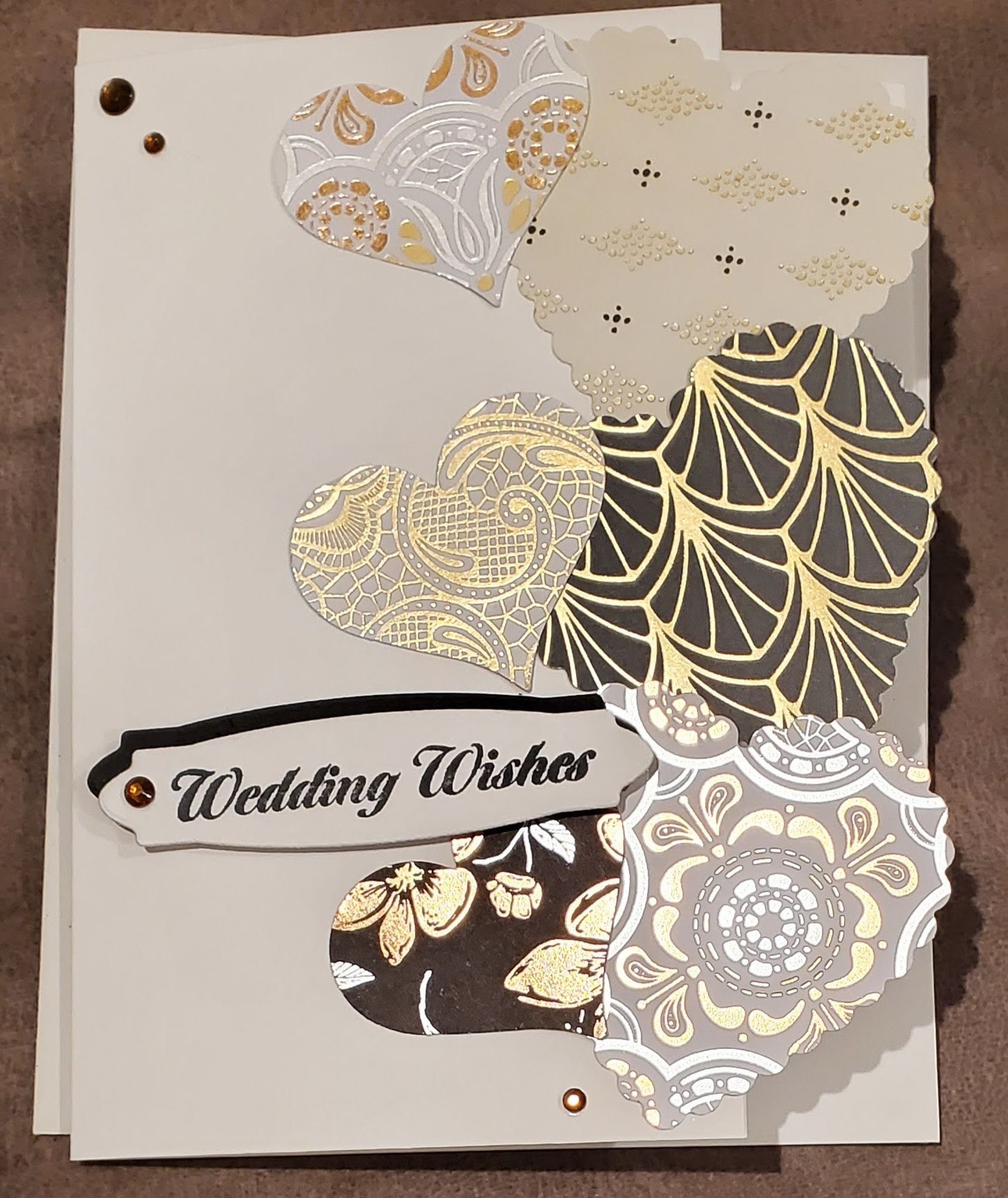 Handmade - Variety Wedding Cards - Blank Inside - Etsy