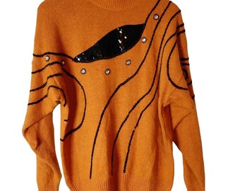 Bedazzled Sweater - Etsy