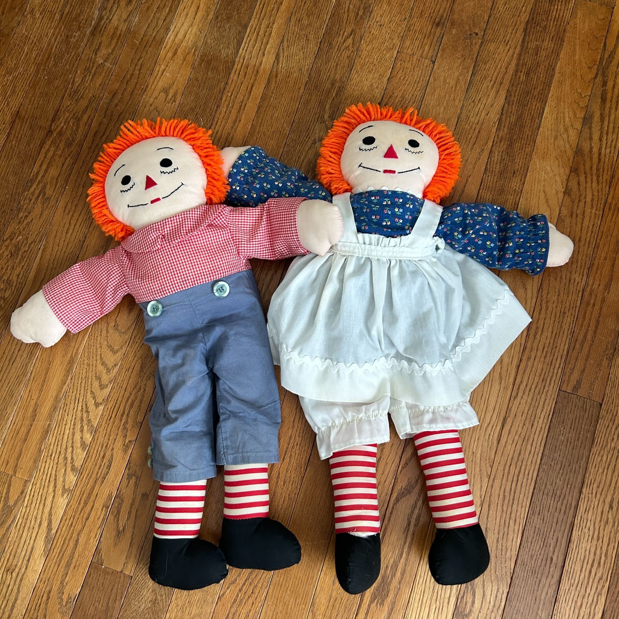Raggedy Ann and Andy Dolls - Etsy