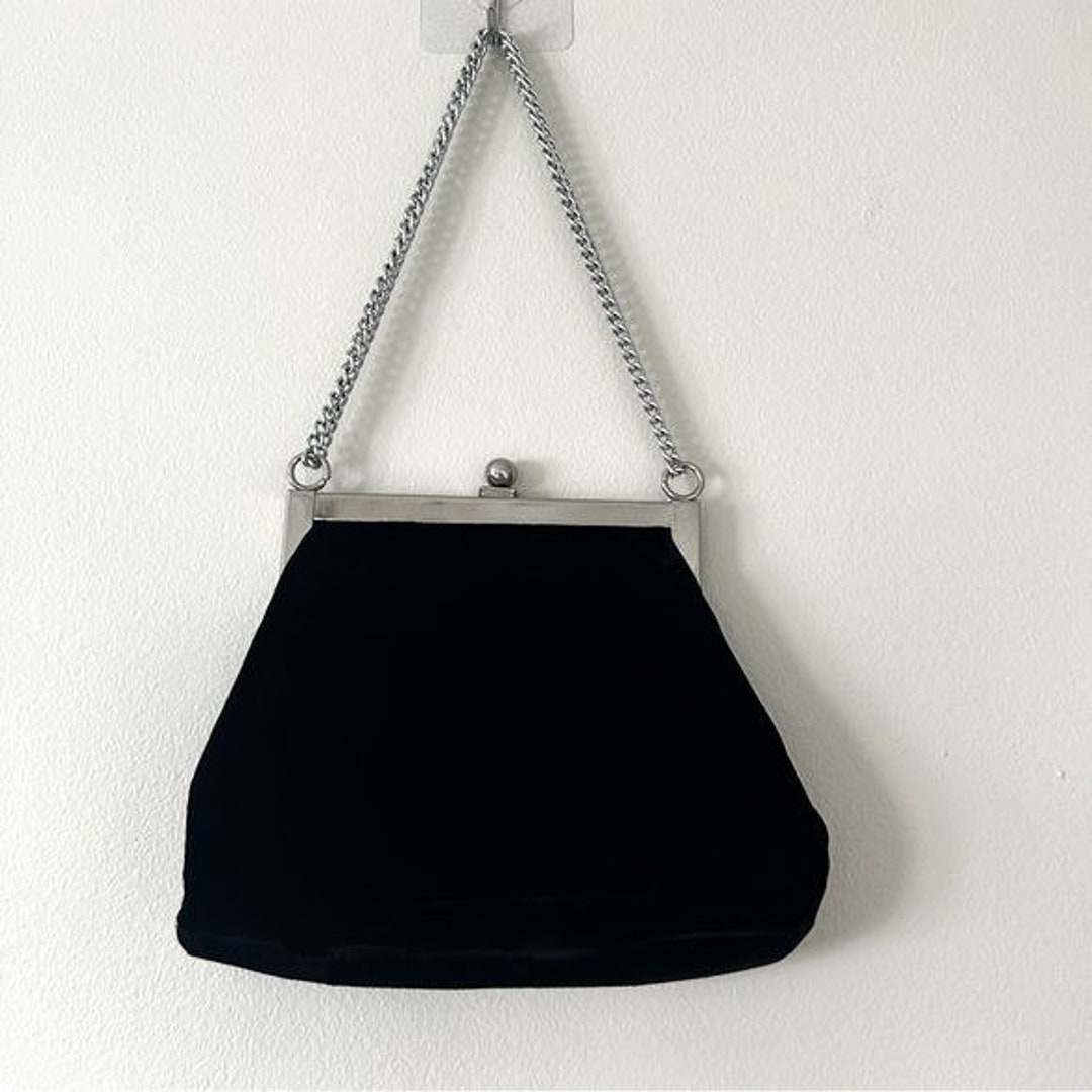 Vintage Black Purse, Handbag, Evening Wear, Prom, Wedding - Etsy