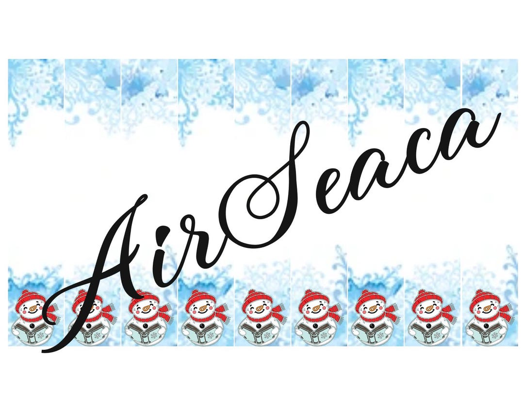 Printable Snowman Bookmark Personalized Christmas Bookmark With Name ...