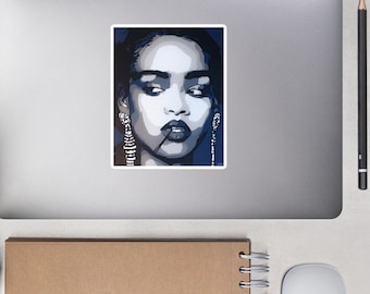 Rihanna Sticker - Etsy