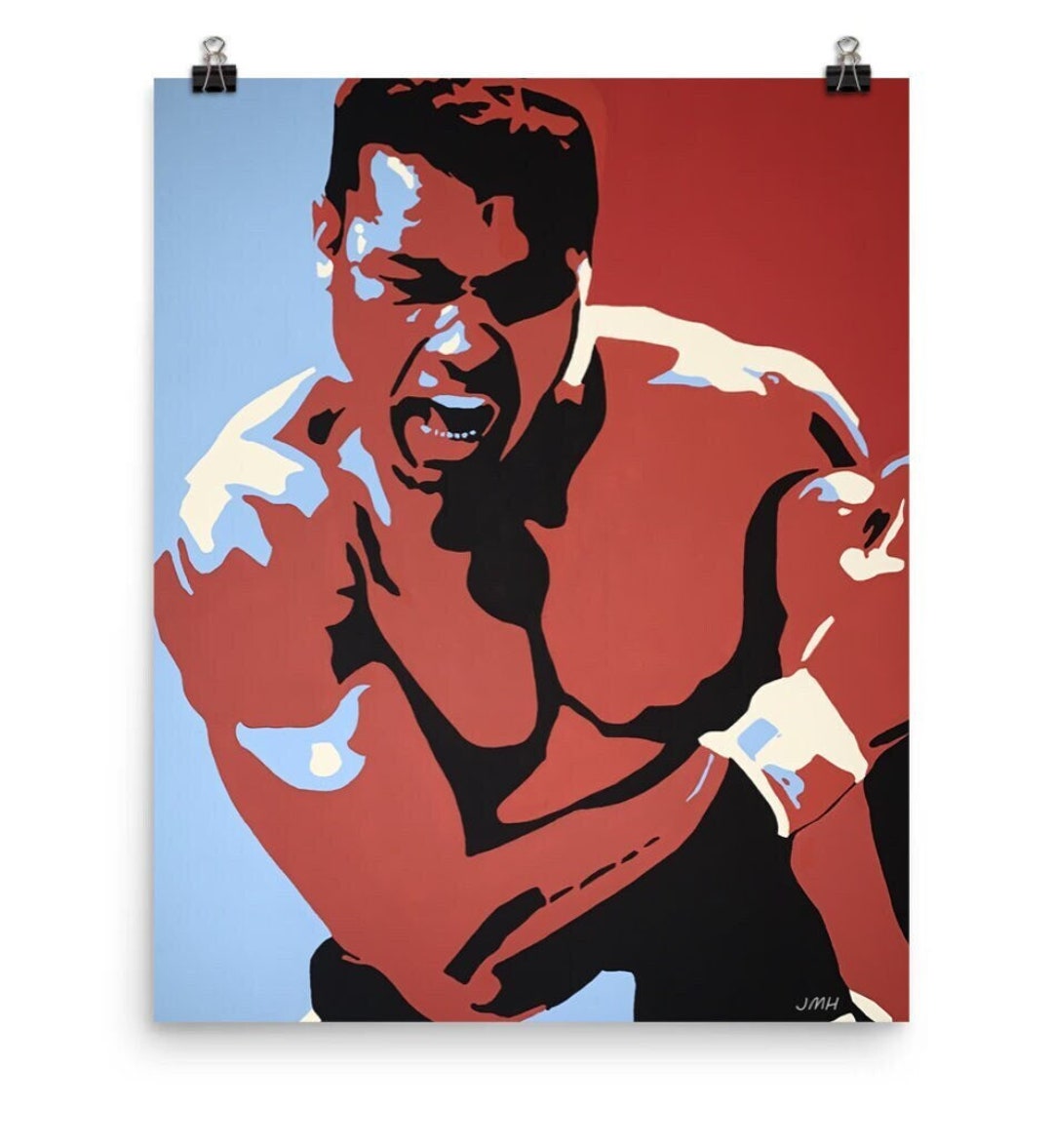 Muhammad Ali Poster - Etsy