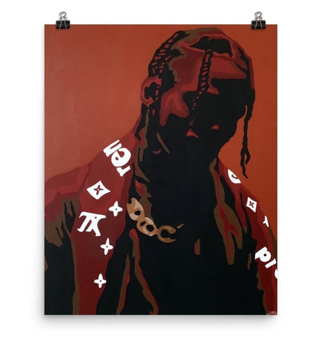 Travis Scott Poster - Etsy