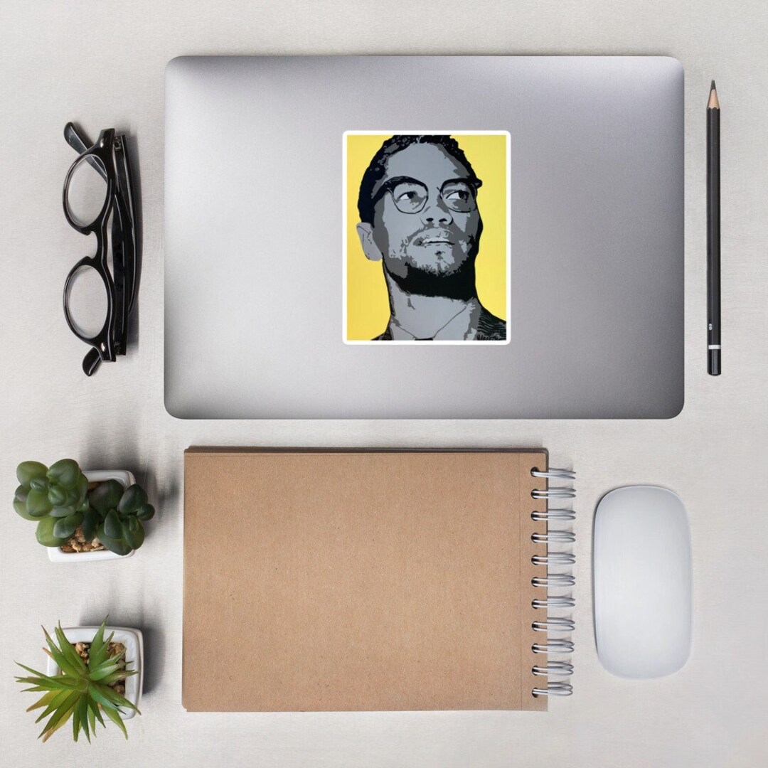 Malcolm X Sticker - Etsy