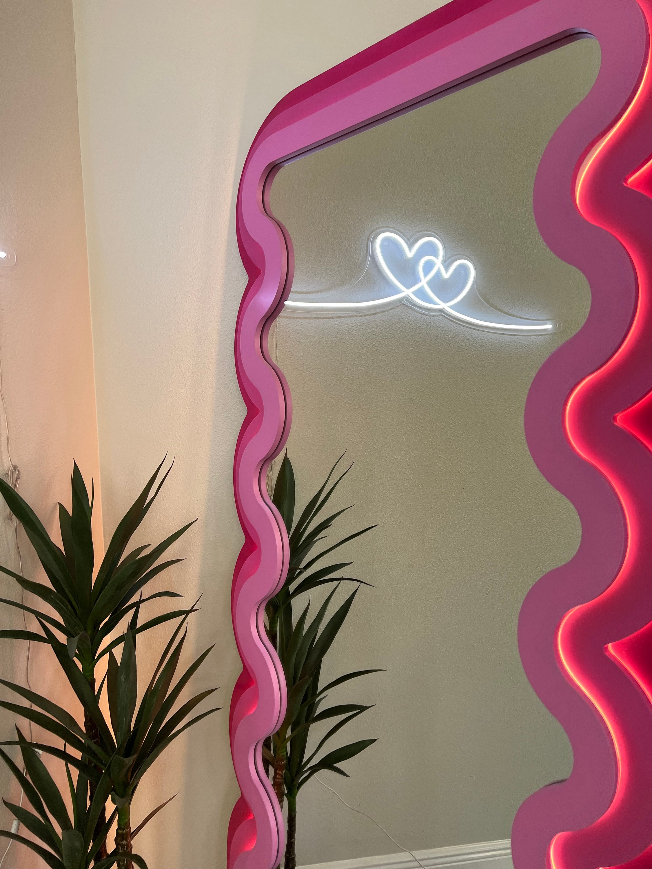 Wavy Mirror Full Length - Etsy