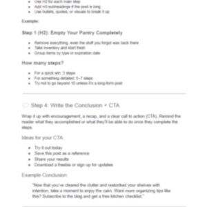 How-to Blog Post Template | Easy Blog Format for Writers & Creators ...