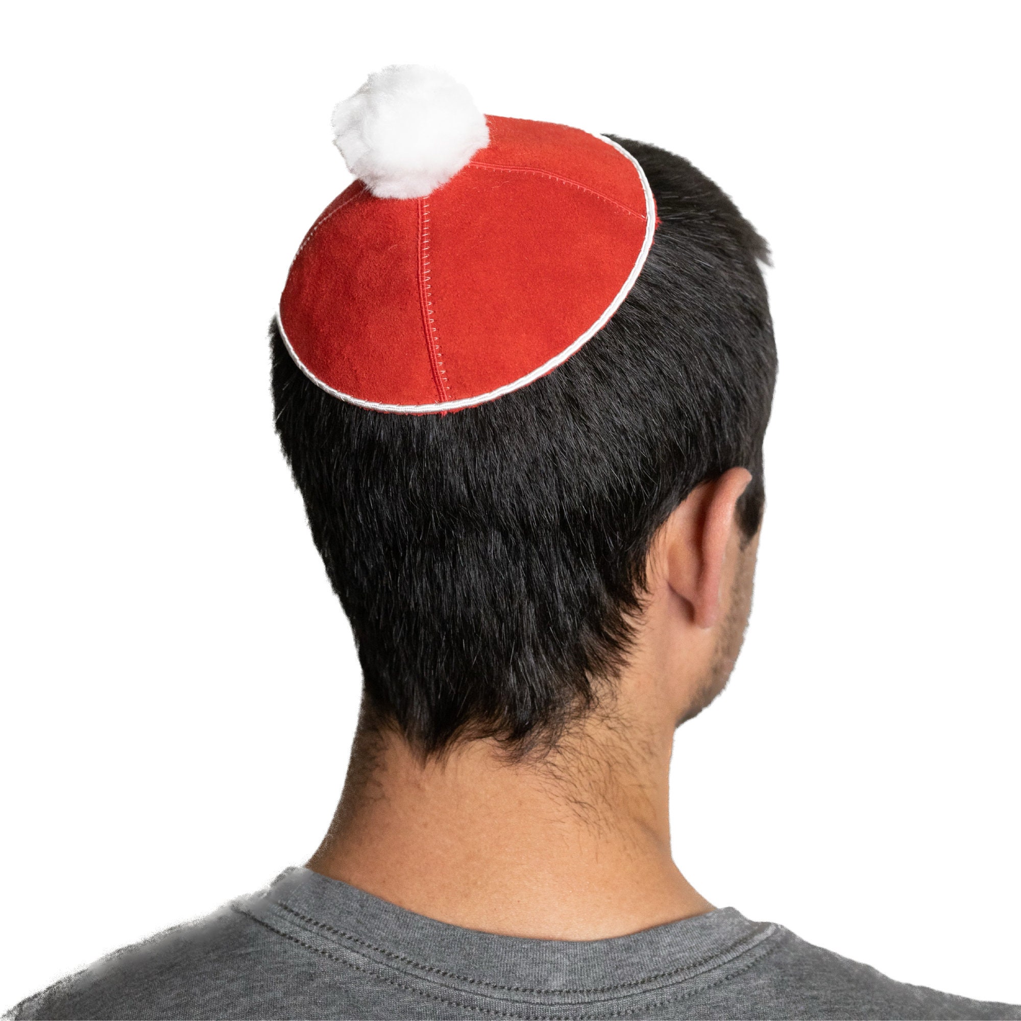Santa Kippa | La kippa inspirée de Chrismukkah, un cadeau parfait pour ...