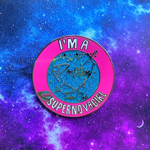 Zenon: Protozoa Supernova Girl Fan Club Pin - Etsy
