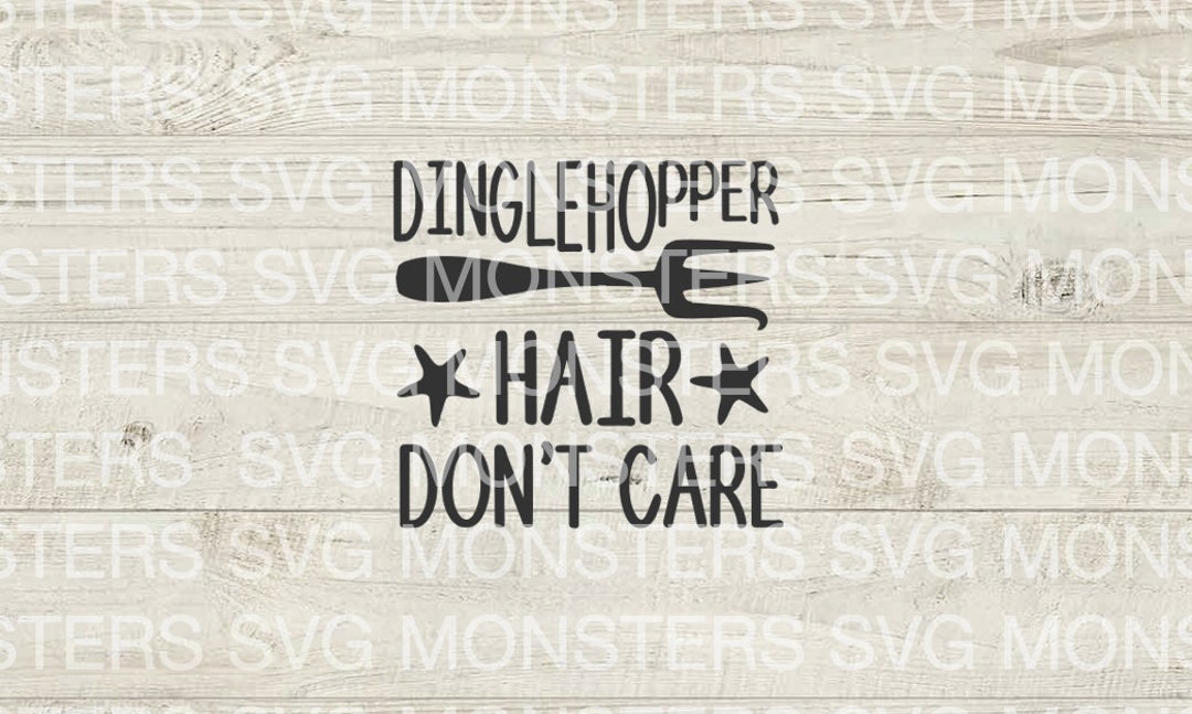 Dingle Hooper Hair SVG - Etsy