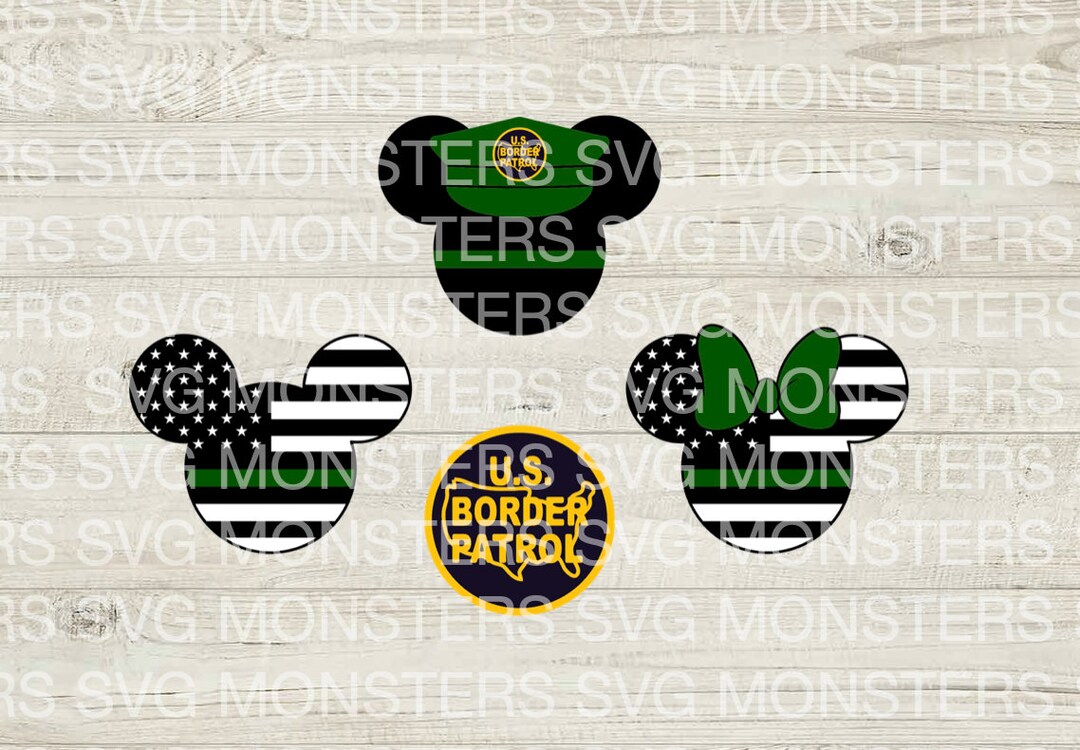 Border Patrol SVG - Etsy