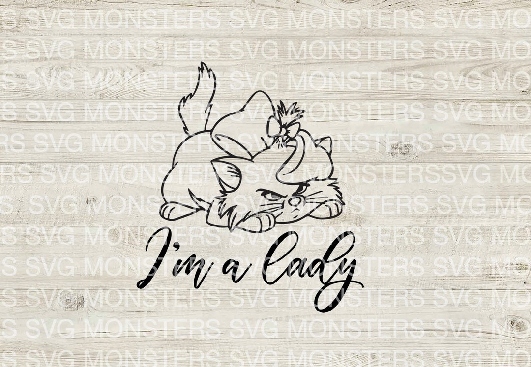I Am a Lady SVG - Etsy