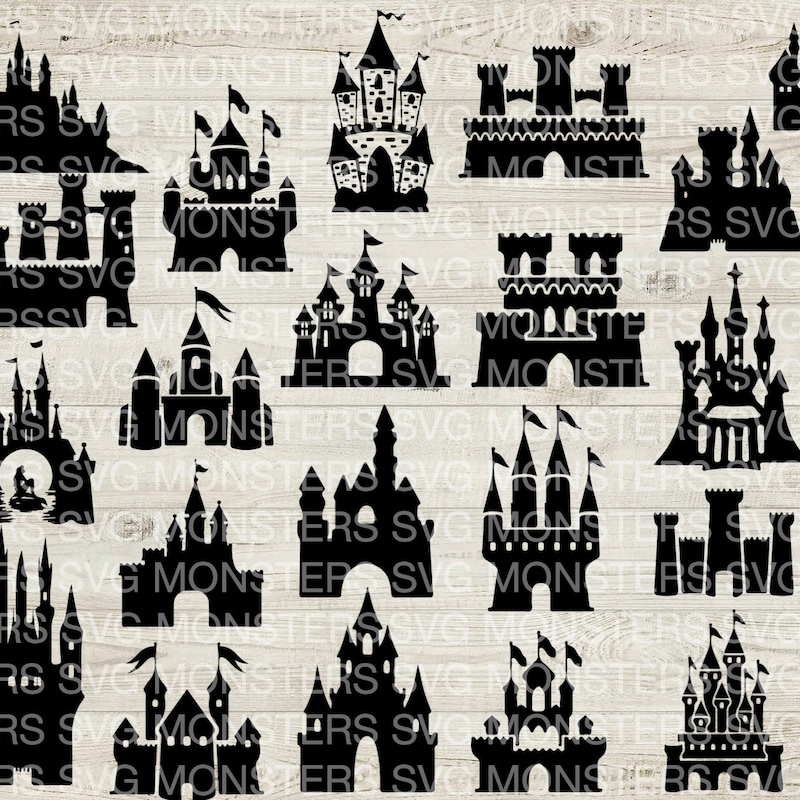 Castle Svg - Etsy
