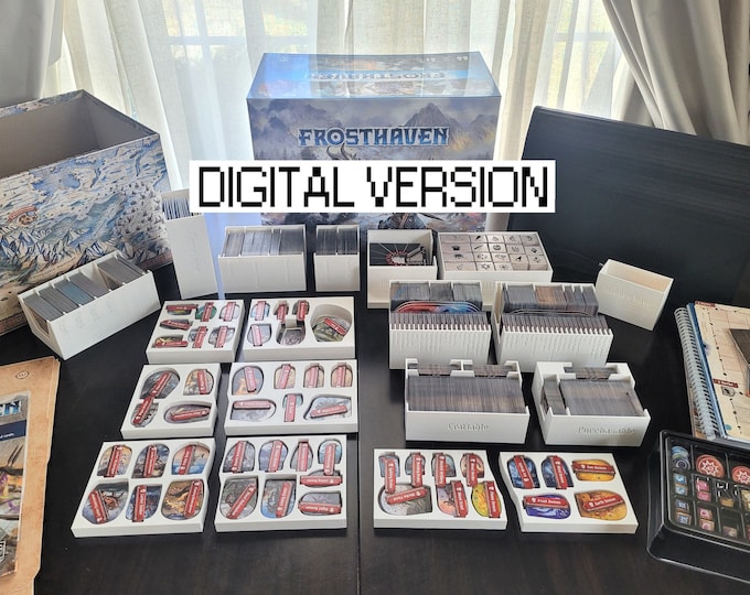 Frosthaven Board Game Organizer - the Compact and Convenient Storage ...