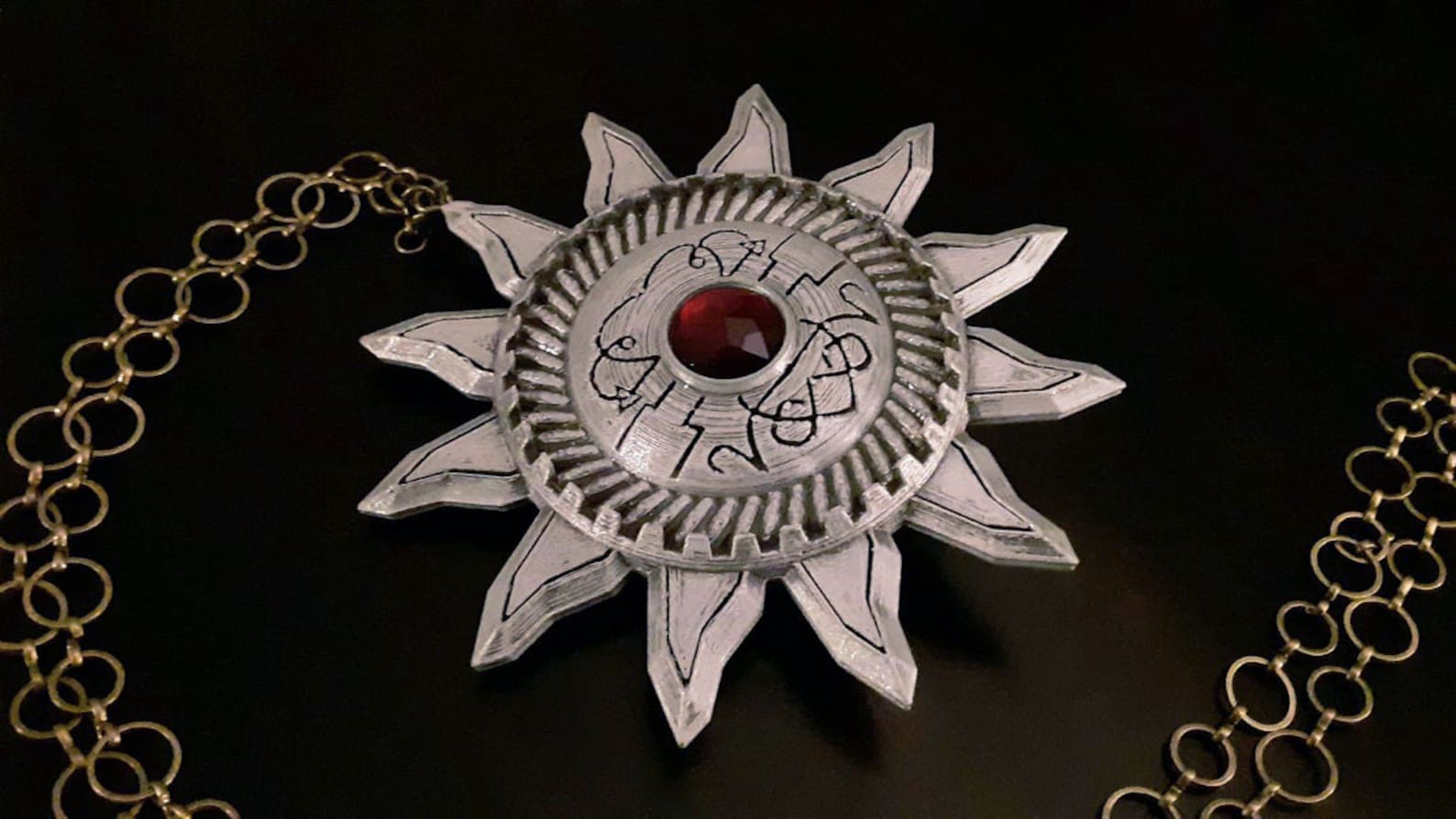 Holy Symbol of Ravenkind Amulet Prepainted Curse of Strahd Ravenloft D ...