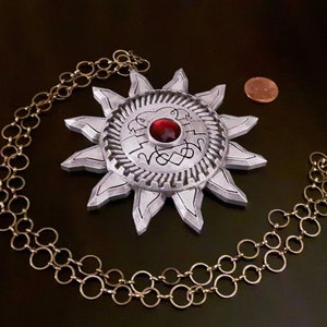 Holy Symbol of Ravenkind Amulet Prepainted Curse of Strahd Ravenloft D ...