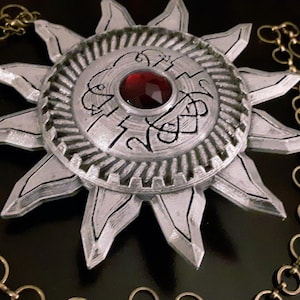 Holy Symbol of Ravenkind Amulet Prepainted Curse of Strahd Ravenloft D ...