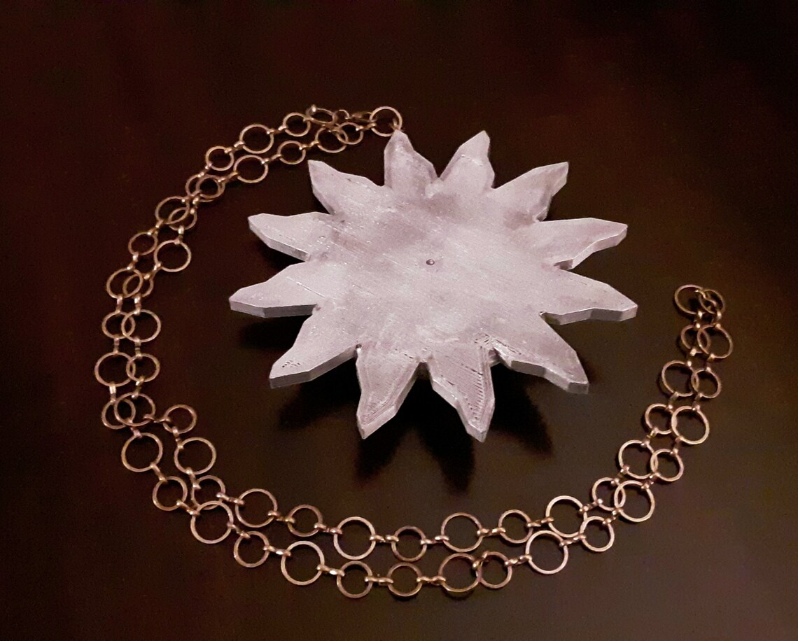 Holy Symbol of Ravenkind Amulet Prepainted Curse of Strahd | Etsy