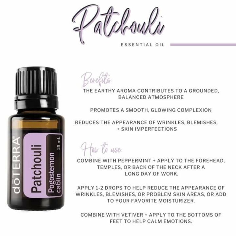 Doterra Essential Patchouli Oil - Etsy