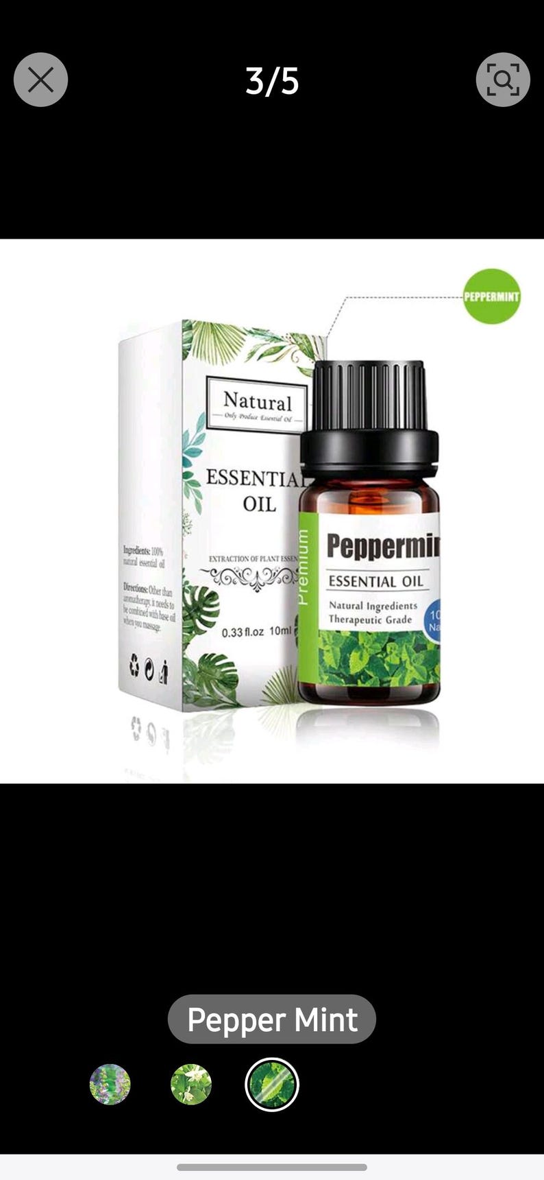 Peppermint Essential Oil - Etsy