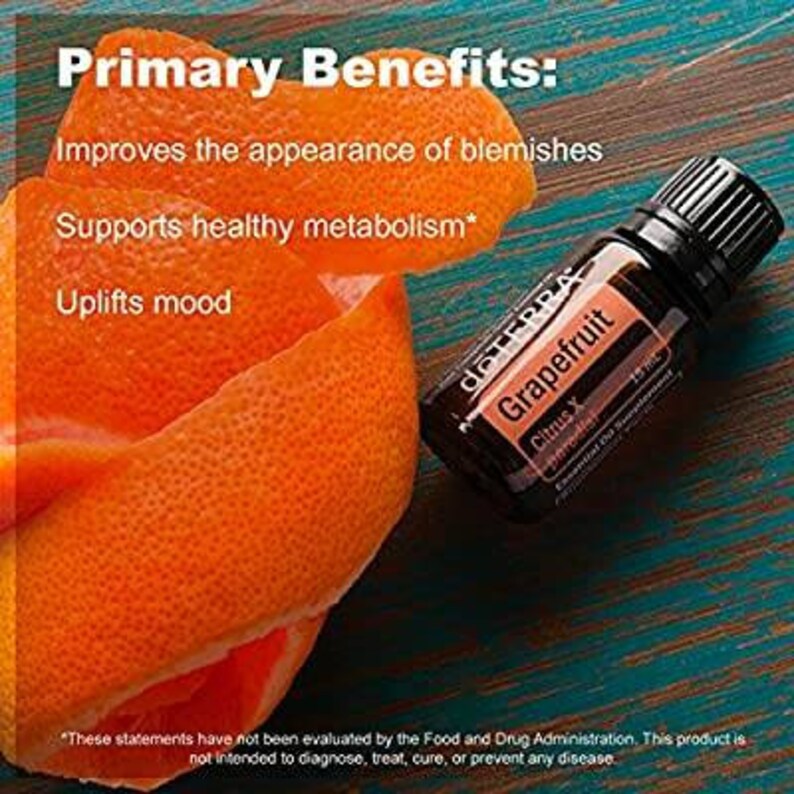 Doterra Essential Grapefruit Oil. 15 Ml - Etsy