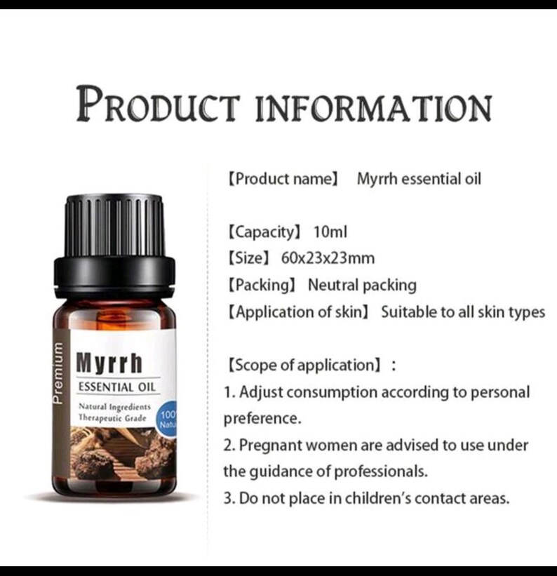 Myrrh Essential Oil. - Etsy