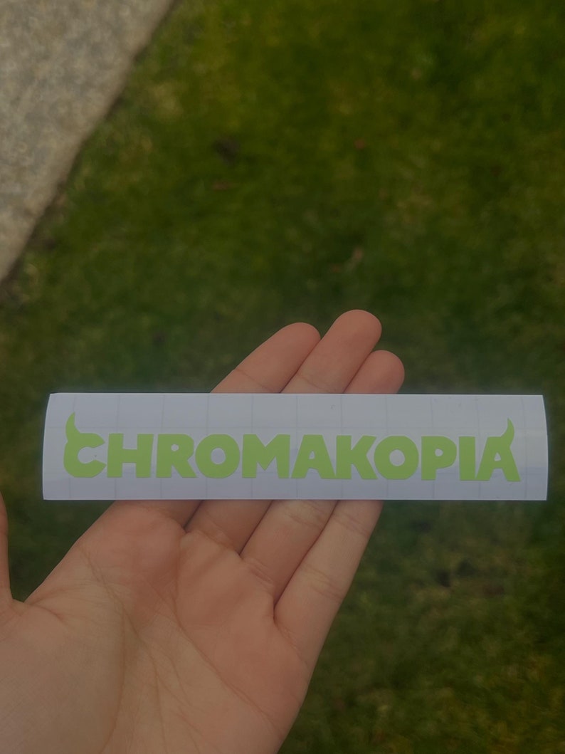 Chromakopia Sticker - Etsy