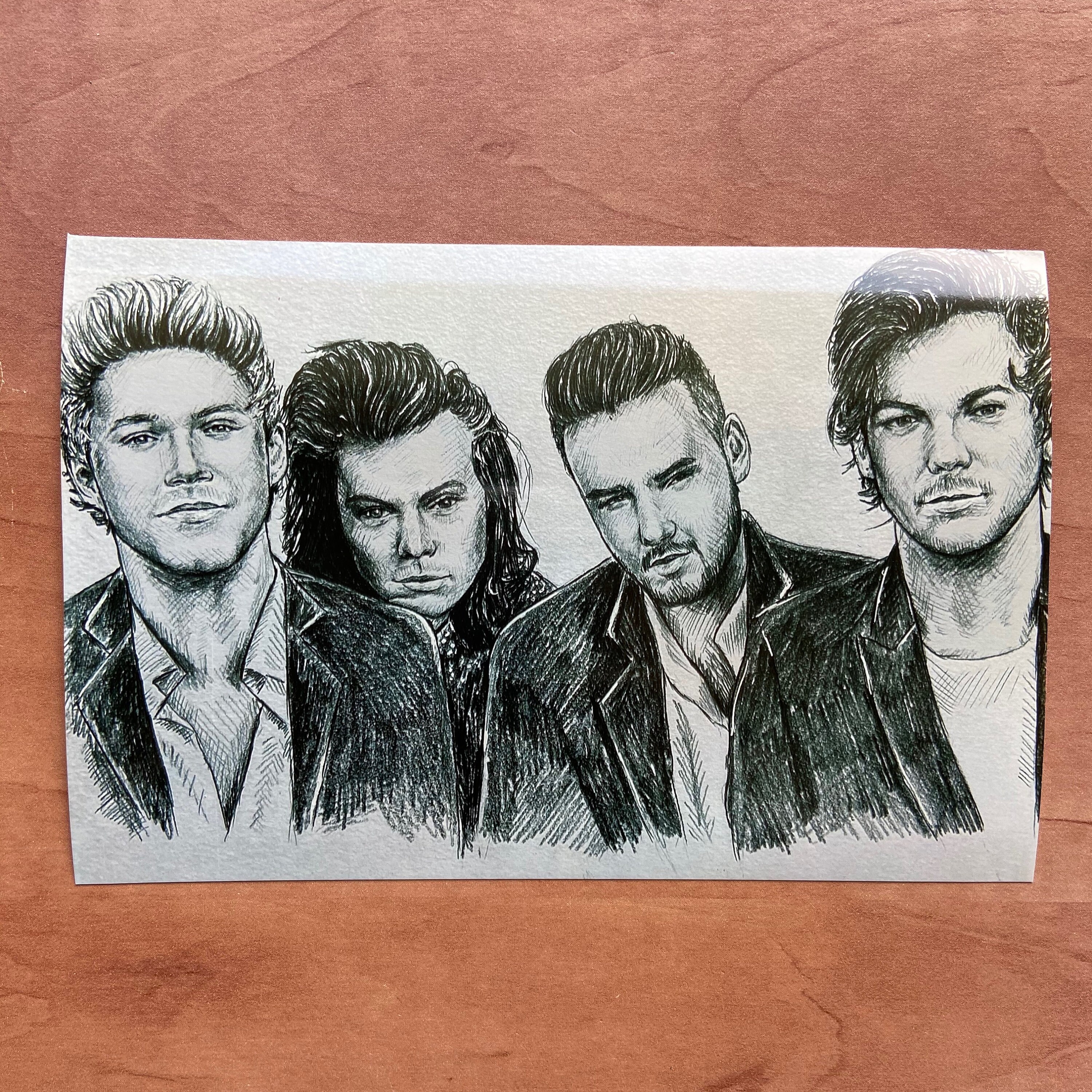 Pencil Drawings Of One Direction