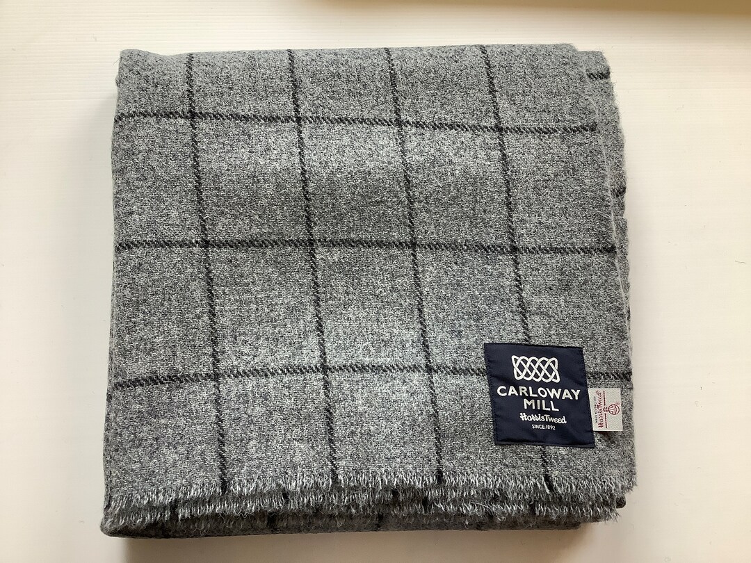 Large Harris Tweed Blanket - Etsy