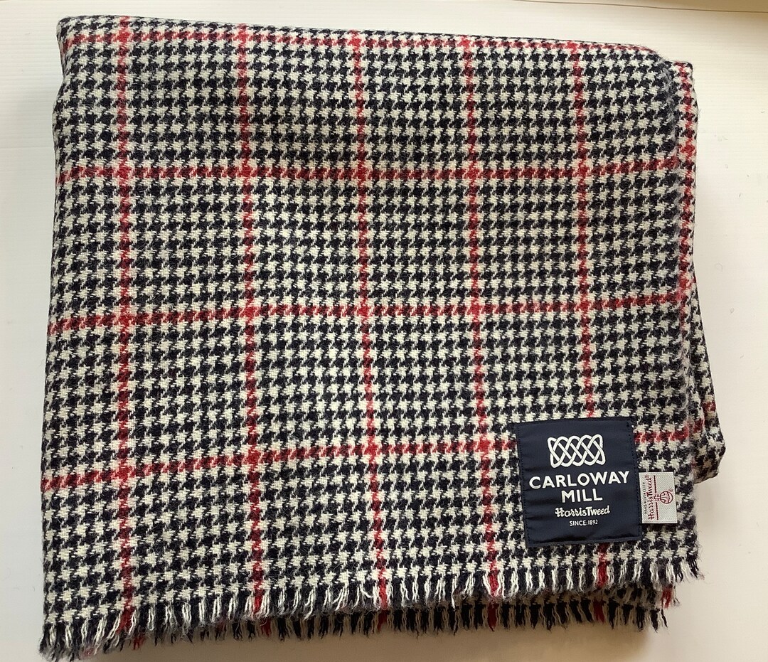 Large Harris Tweed Blanket - Etsy