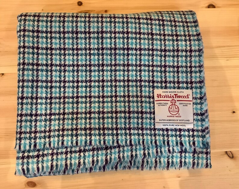 Large Harris Tweed Blanket - Etsy